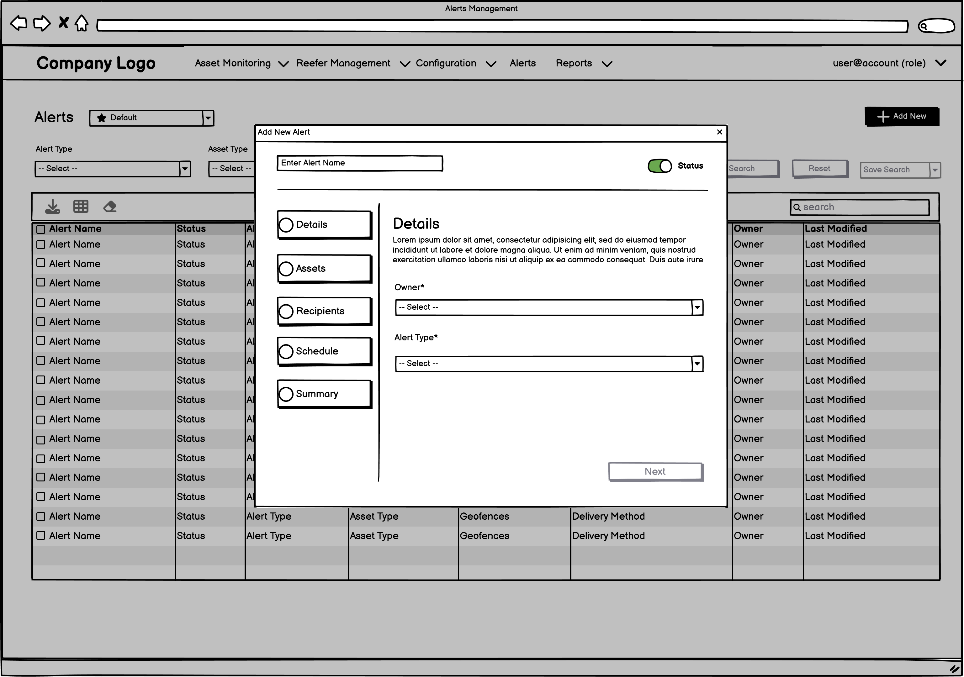 Redesigning Enterprise Alerts Management | Ken Courtney UX Portfolio